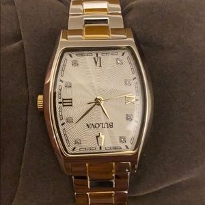 Bulova | Accessories | 98p95 Bulova Ladies Tt Ssgld Bnd Ss Cs Slvr Dil ...